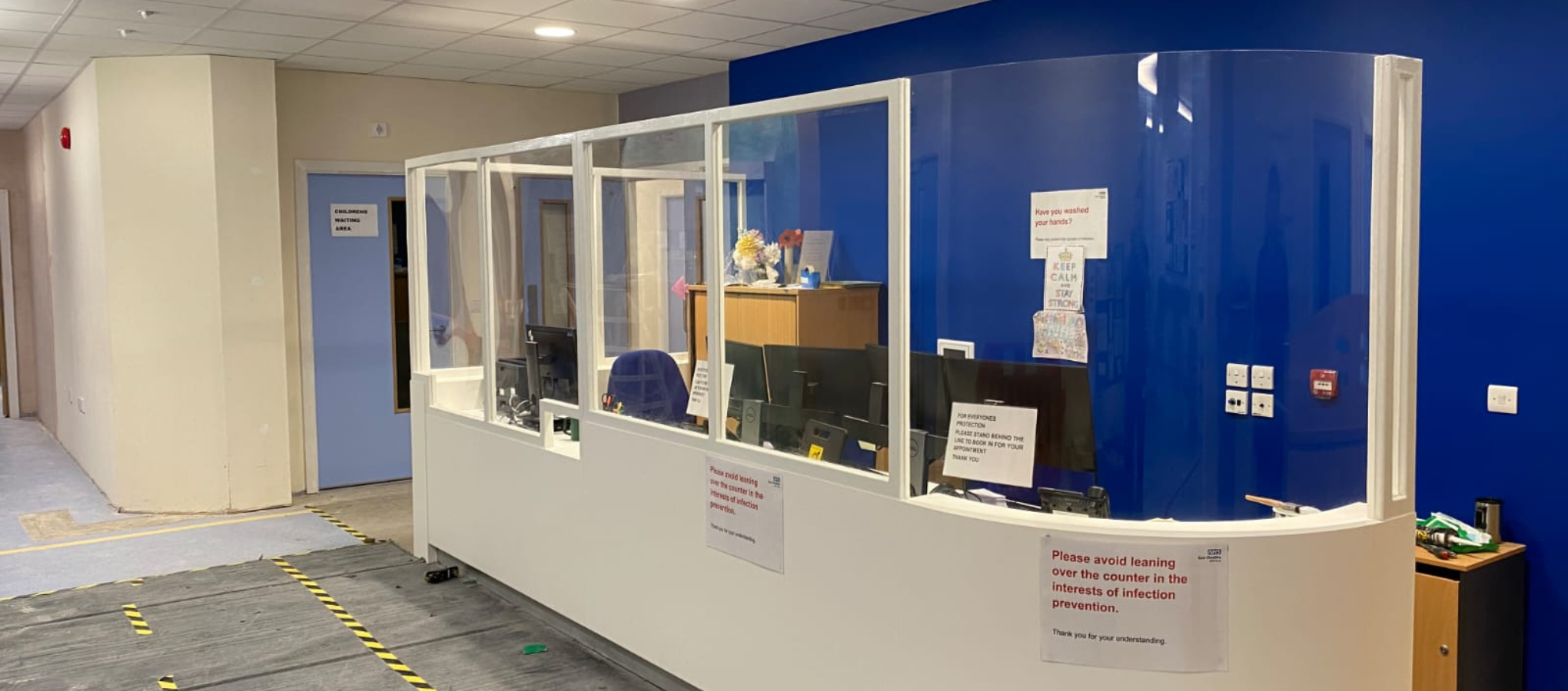 Hospital Screens - Crown Building Solutions Ltd